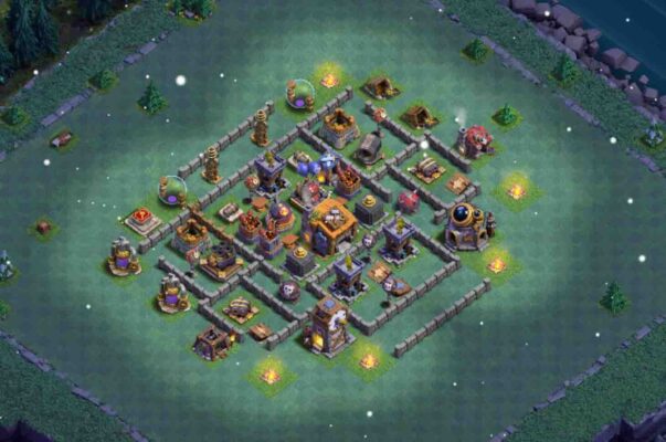 Builder hall 7 base MDO7 - BimpOO