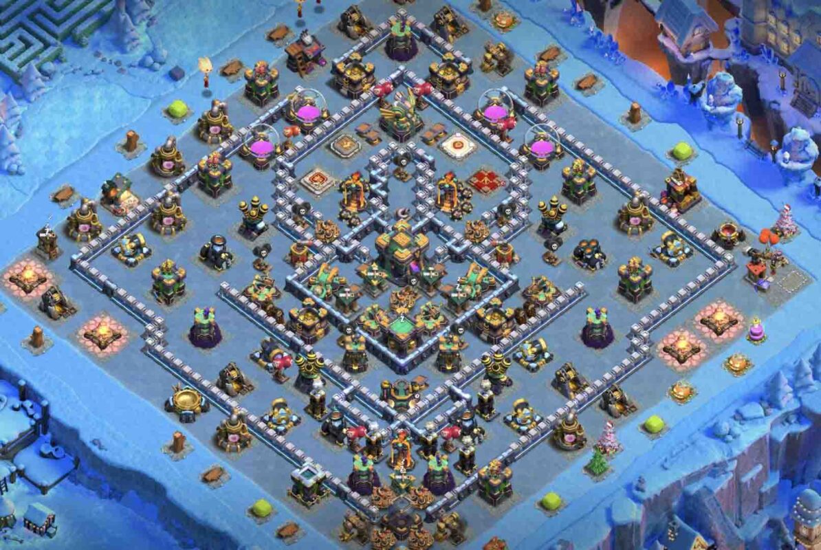 TH14 base: Meilleurs bases Base HDV14 en 2023 - BimpOO